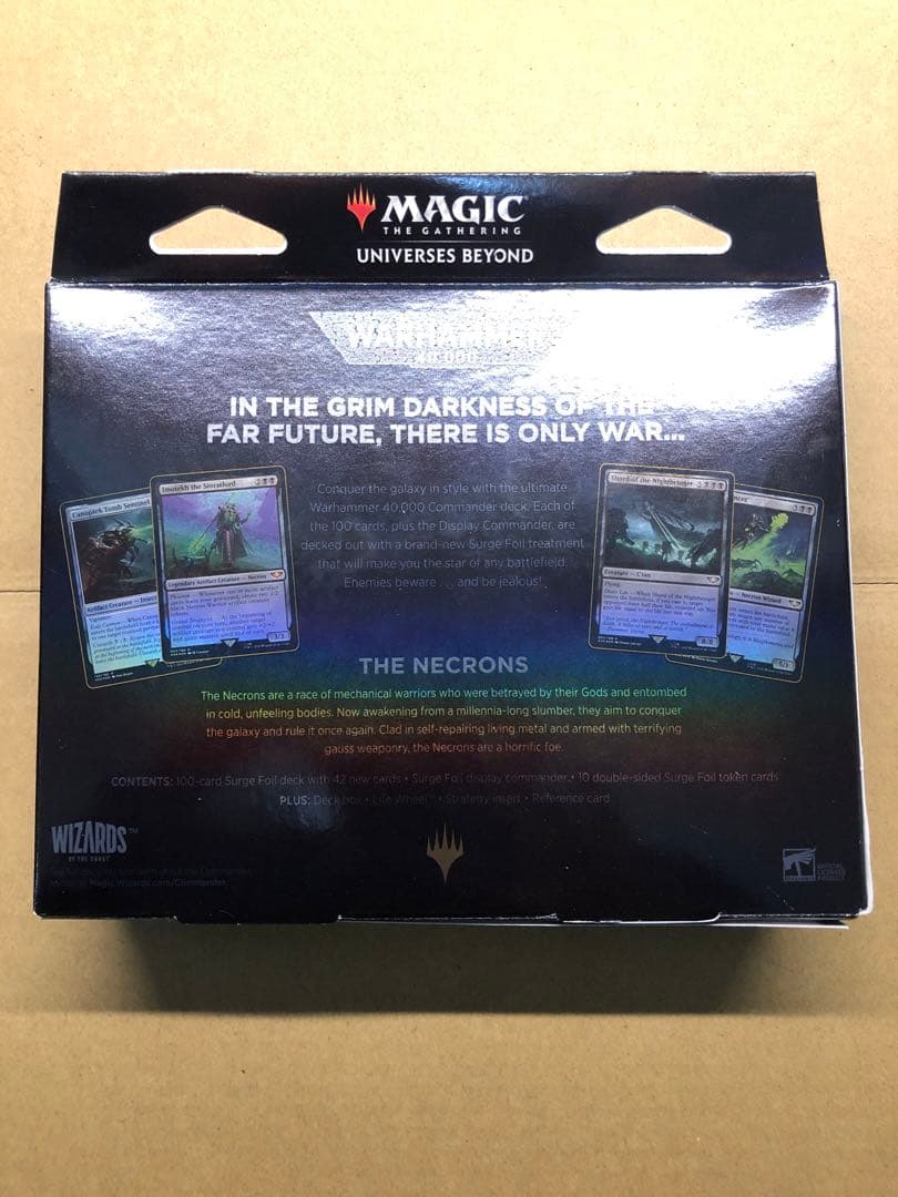 MTG ウォーハンマー 統率者デッキ ネクロン王朝 コレクターズエディション