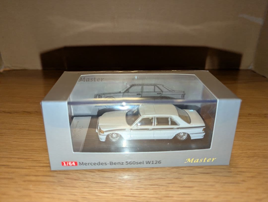 1/64 ベンツ S560 W126 560SEL 改造 シャコタン