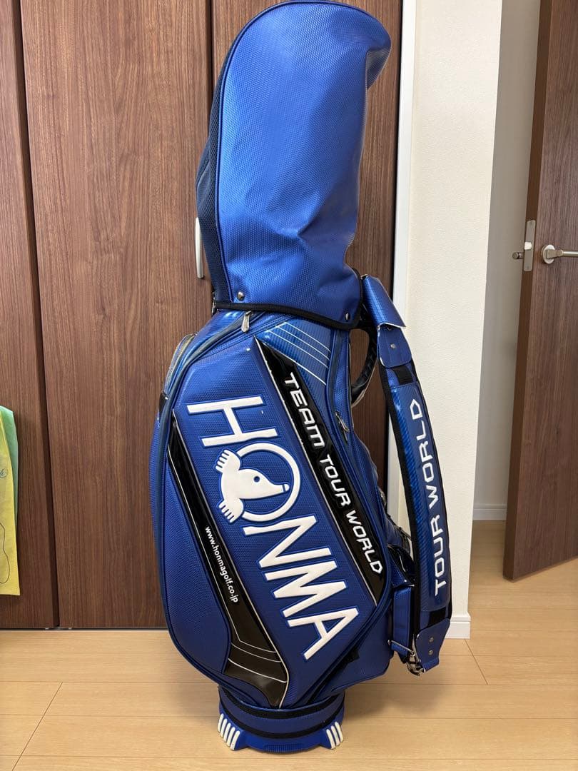 HONMA TEAM TOUR WORLD キャディバッグ 青