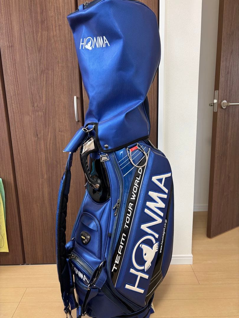HONMA TEAM TOUR WORLD キャディバッグ 青