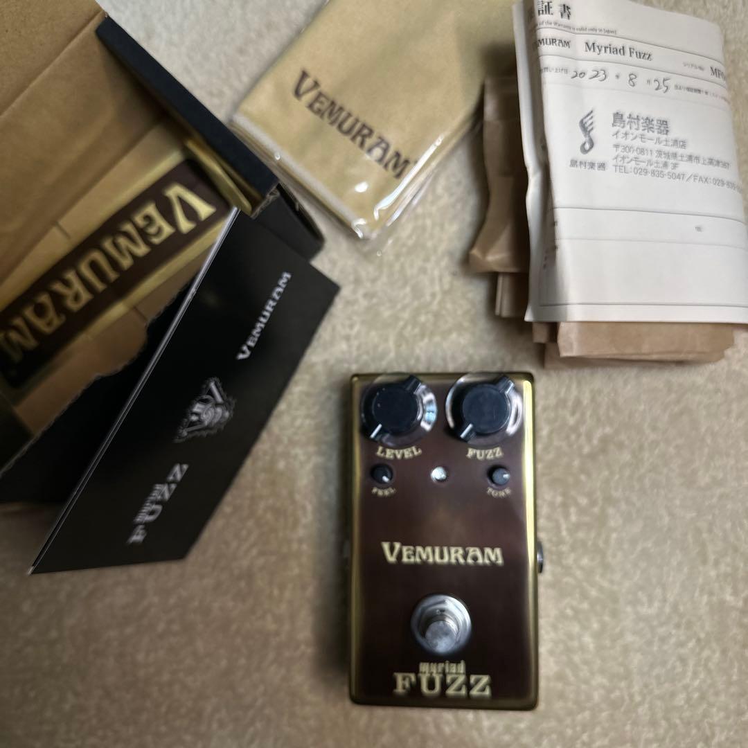 Vemuram Myriad Fuzz ギターエフェクター