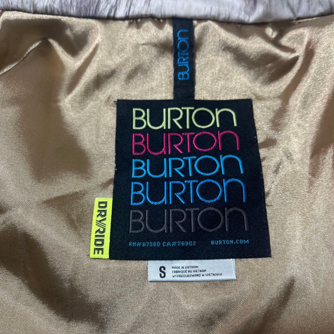 希少カラー　BURTON スノーボードジャケット S グレー　レディース