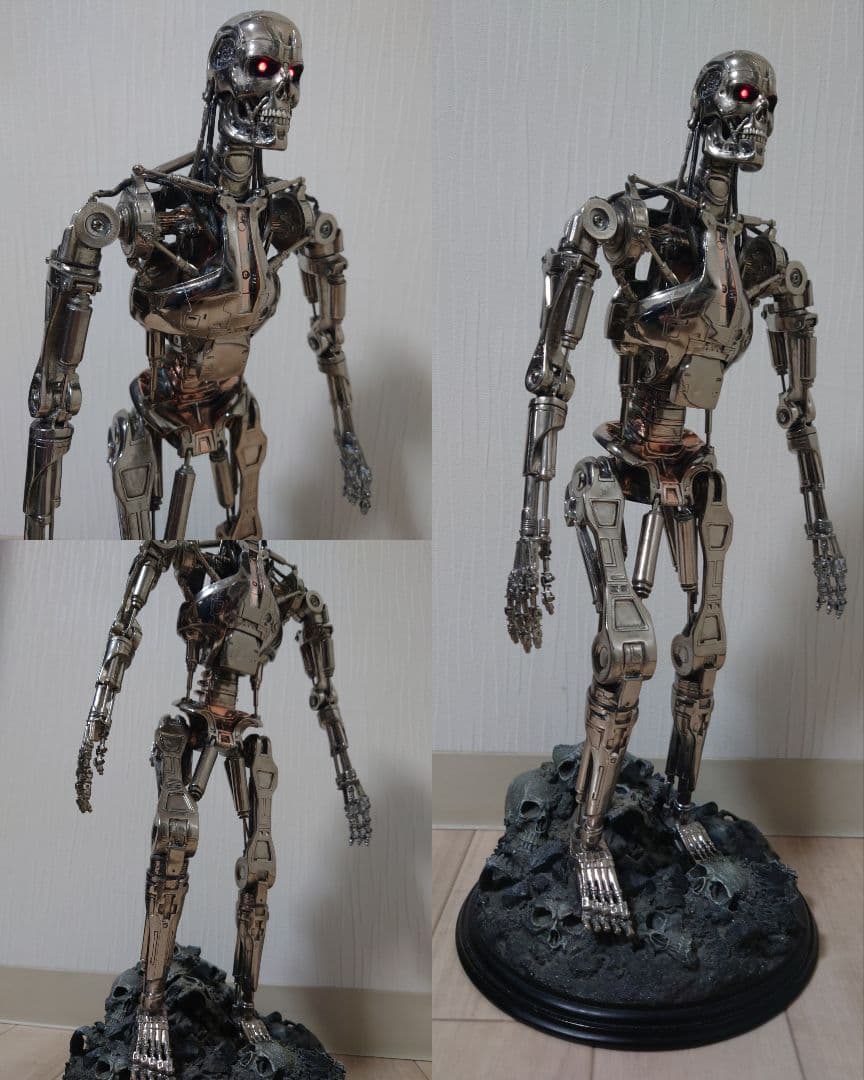 サイドショウ 1/4 ターミネーター T-800 エンドスケルトン スタチュー