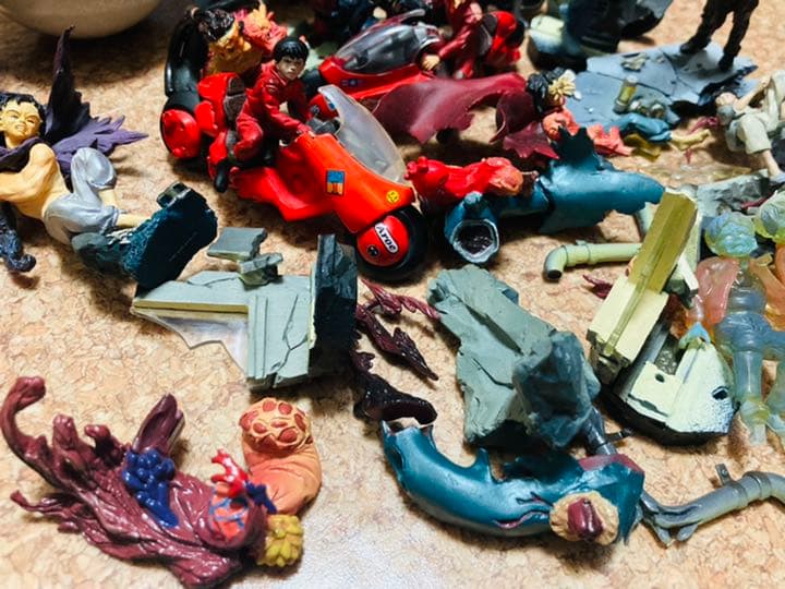 AKIRA 大友克洋 海洋堂フィギュア 大量セット 当時モノja