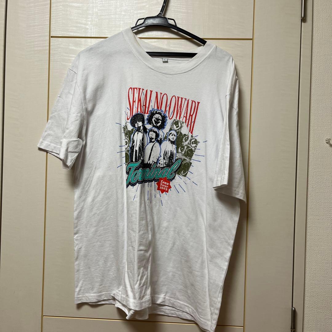 SEKAI NO OWARI Terminal Tシャツ Lサイズ ホワイト