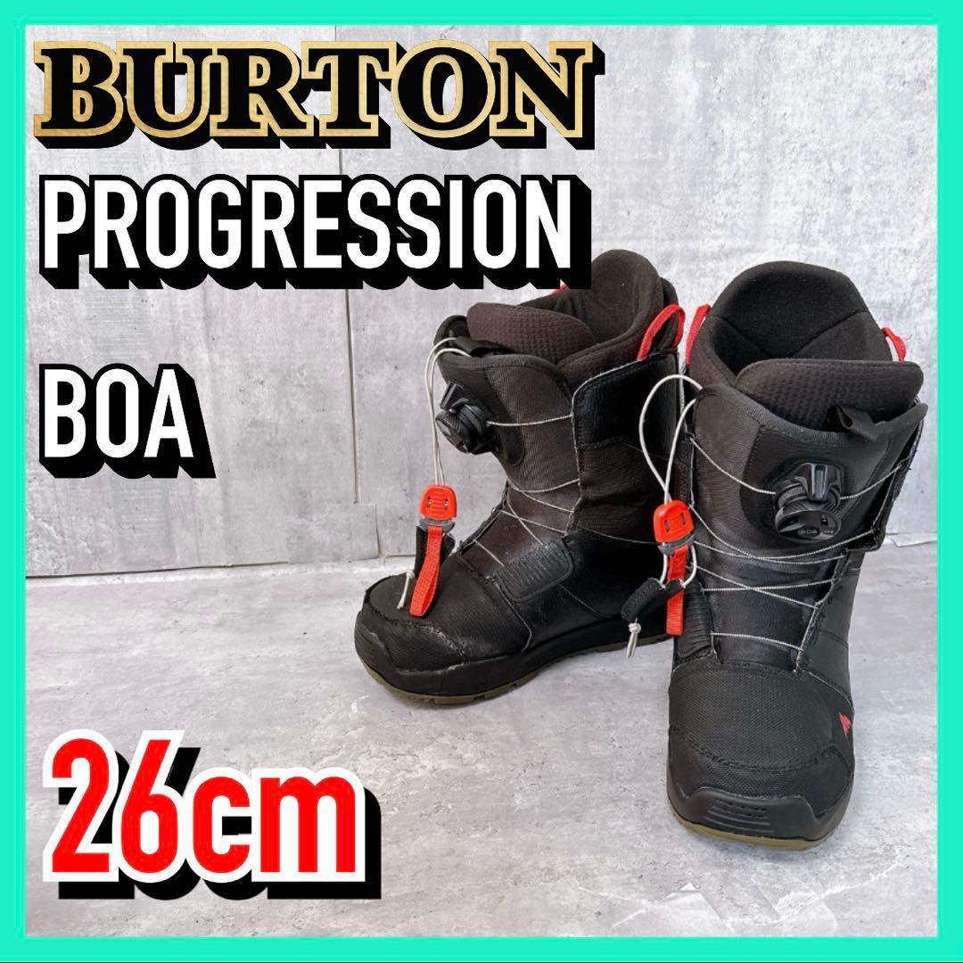 BURTON バートンPROGRESSION BOA スノーボードブーツ 26