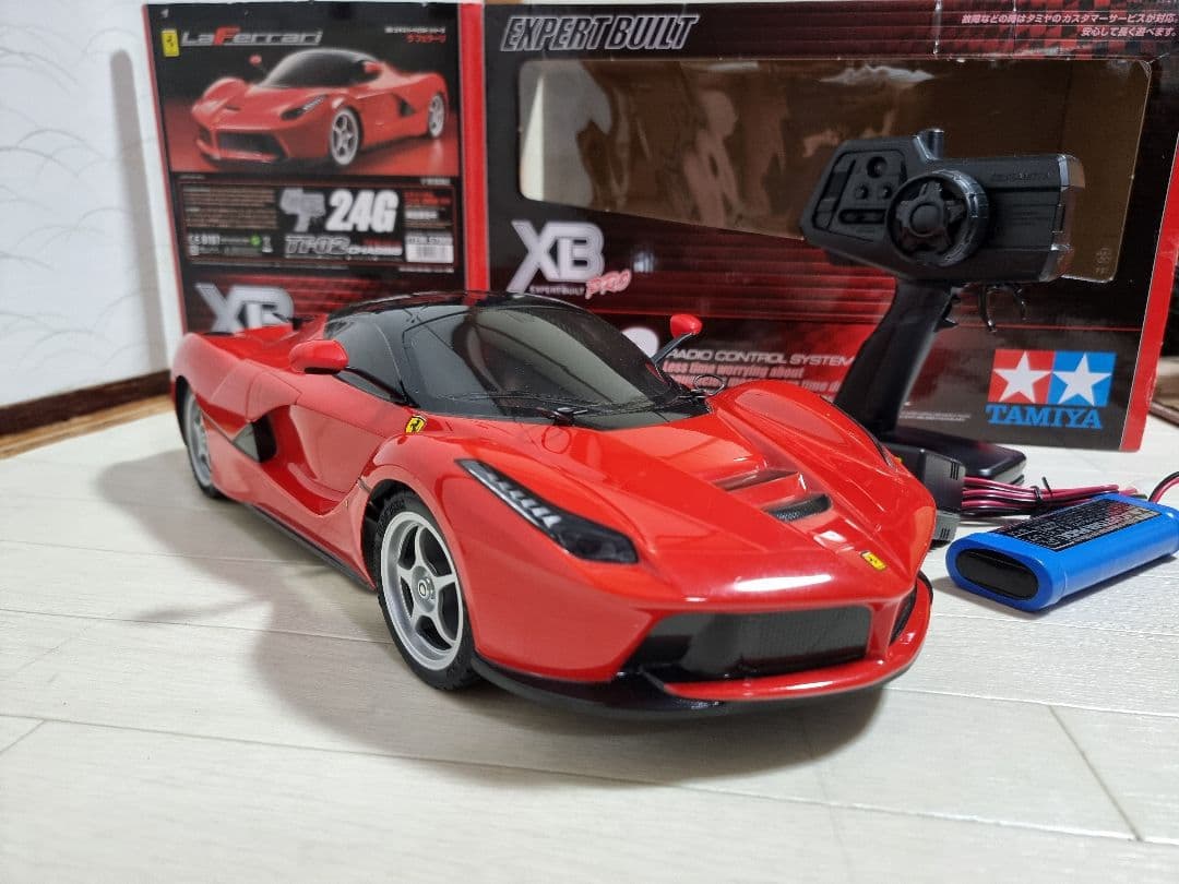 TAMIYA LaFerrari ラジコンカー TT-02 1/10(未使用）