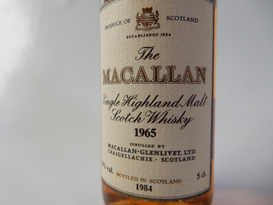 THE　MACALLAN　ザ・マッカラン　ミニボトル　1964・1965　2本