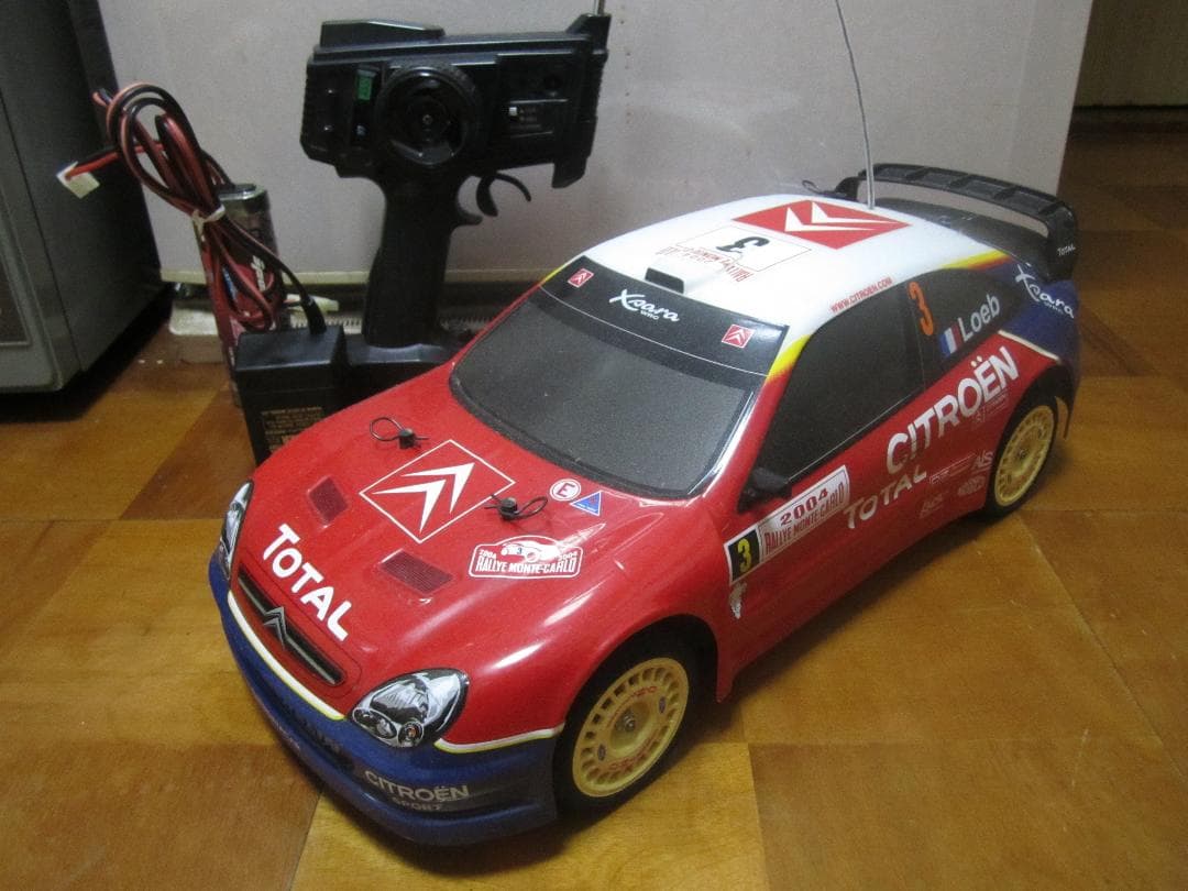 1/10 RC シトロエン クサラ WRC2004　TT01　セバスチャンローブ