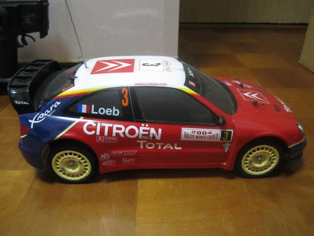 1/10 RC シトロエン クサラ WRC2004　TT01　セバスチャンローブ