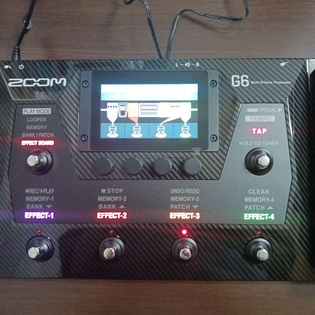 ZOOM G6 ギターマルチエフェクター