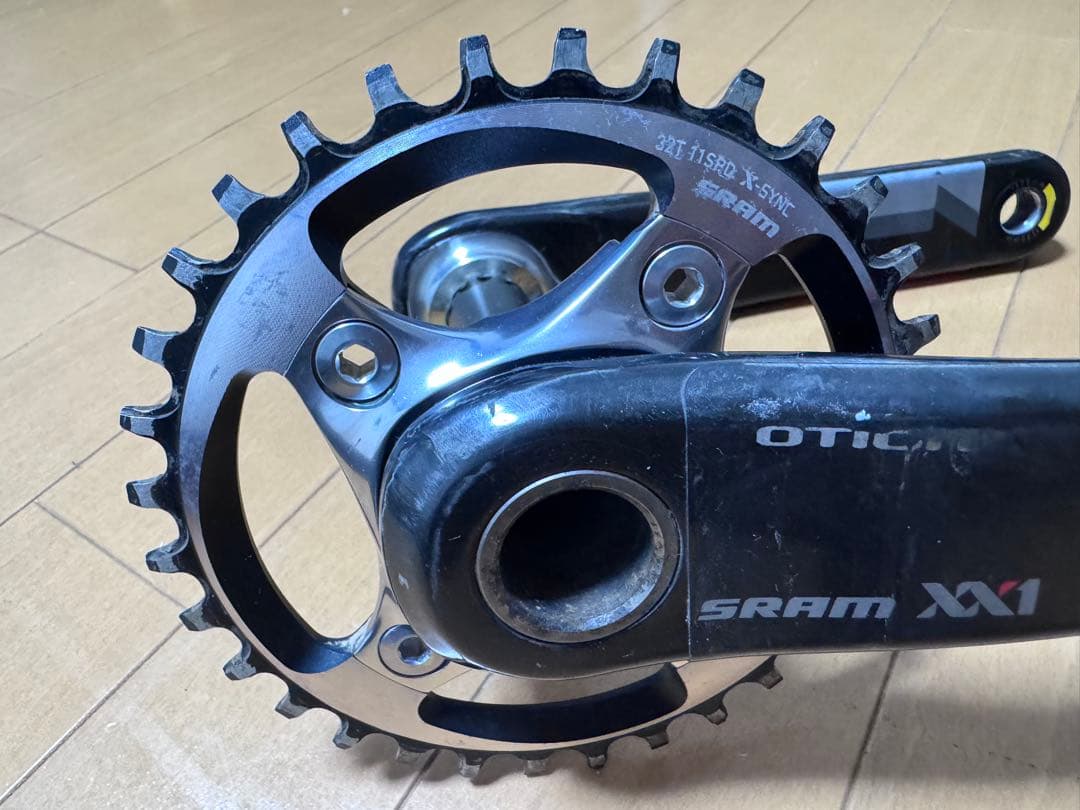 SRAM XX1 軽量 カーボン クランク GXP ナローワイドギヤ32t