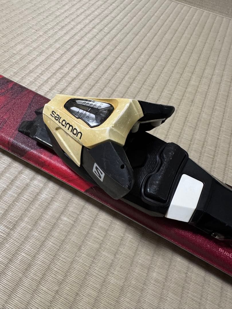 スキー板120cm ブーツ21cm 子供用セット SALOMON QSTサロモン
