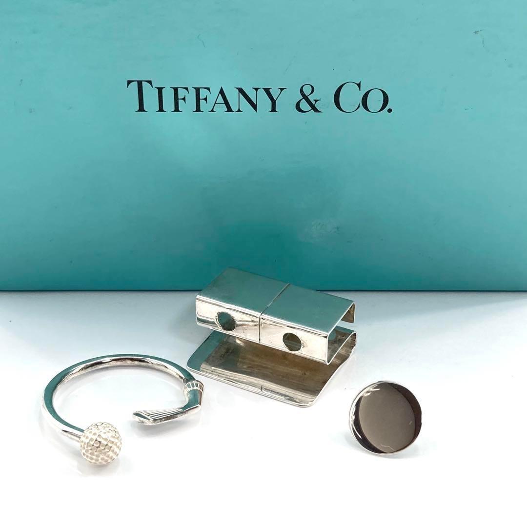 箱付 Tiffany&Co ティファニー ゴルフ用品 ティースタンド マーカー