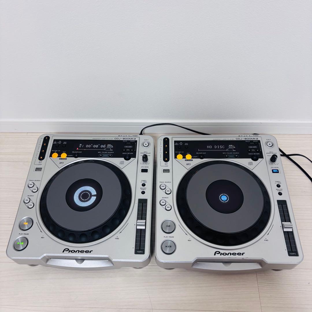 ZZZ様【良品】　Pioneer CDJ-800MK2 2台　セット