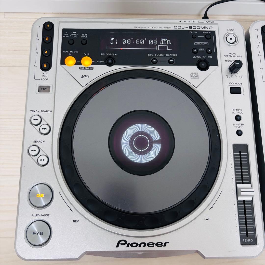 ZZZ様【良品】　Pioneer CDJ-800MK2 2台　セット