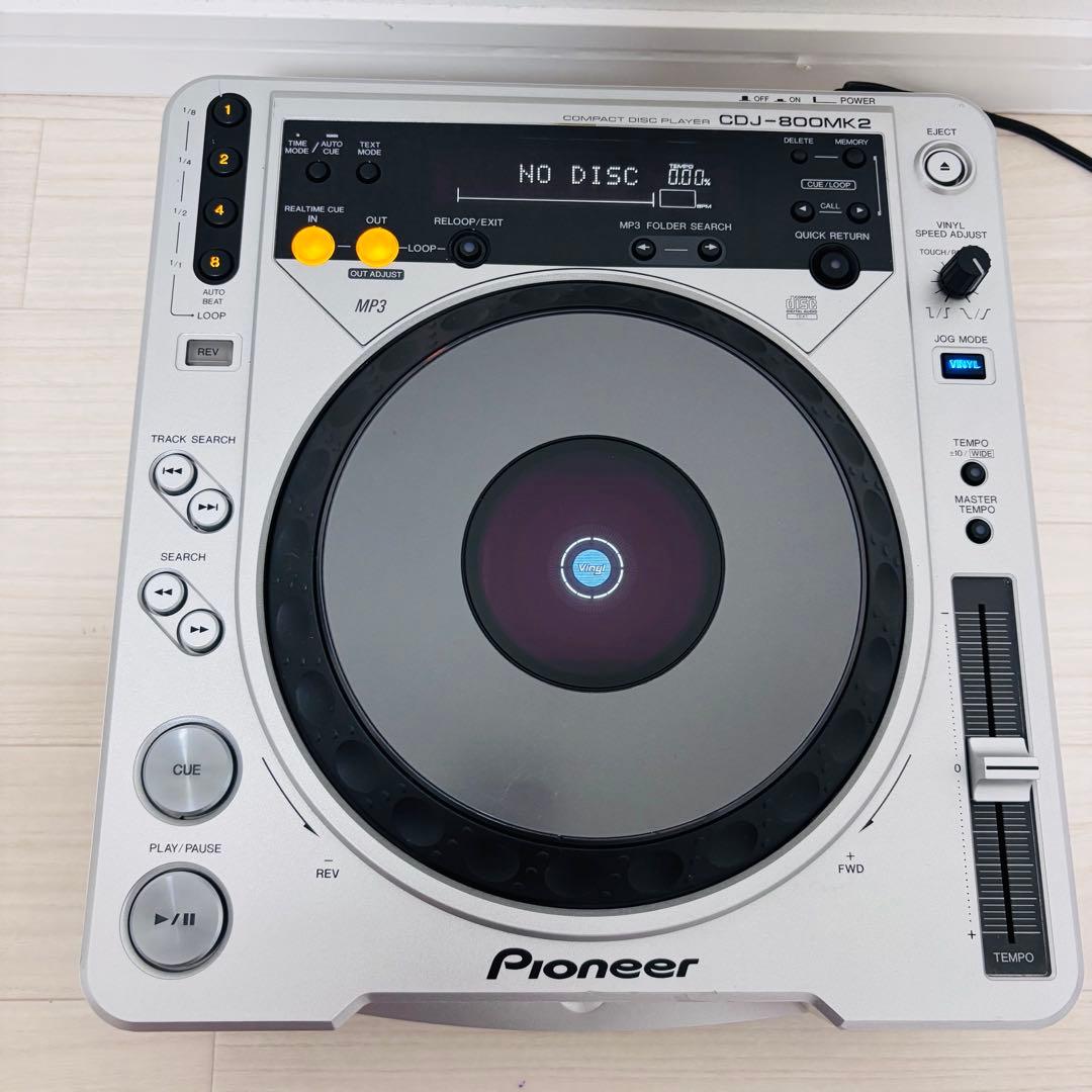 ZZZ様【良品】　Pioneer CDJ-800MK2 2台　セット