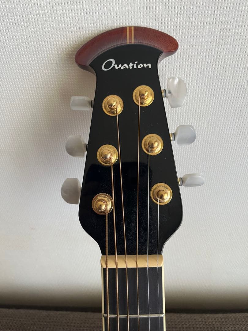 Ovation custom Eliteエレアコギター ブラック
