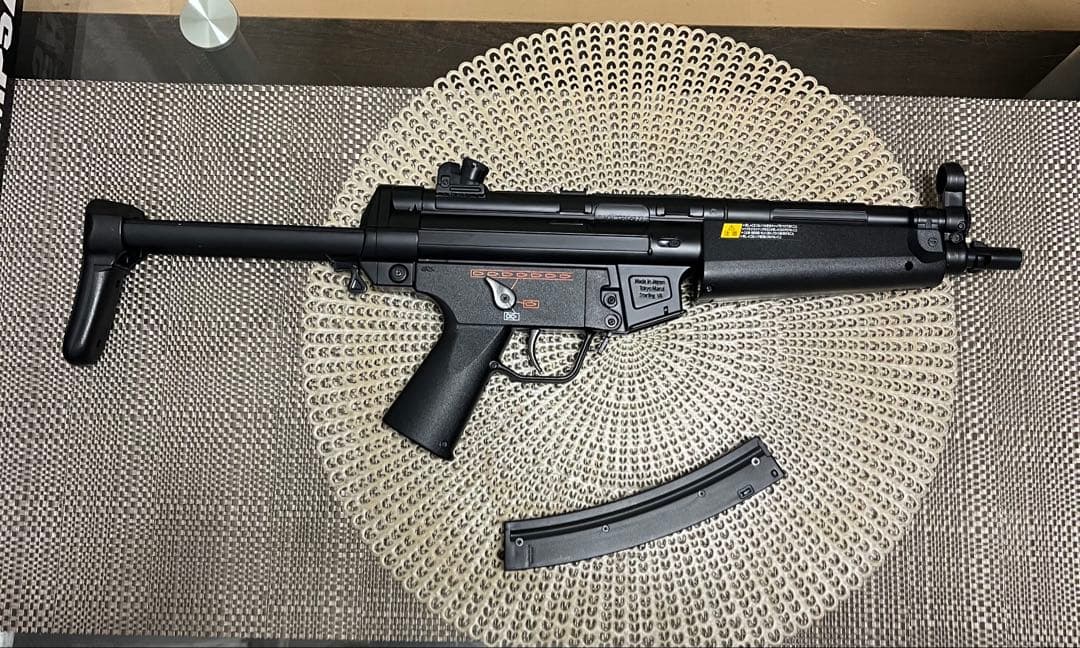美品　東京マルイ カスタム品　H&K MP5A5 電動ガン　金属ピニオンギア