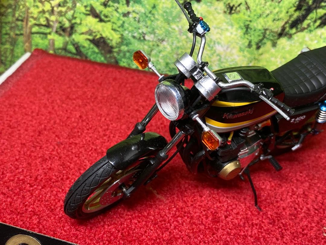 え？さん専用アオシマ★Z400FXタイガーカラー製作品(素人作品)★