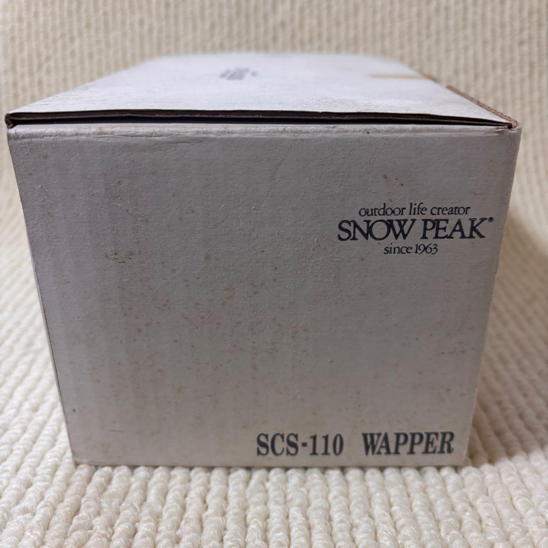 【廃盤 新品未使用】 PEAK SCS-110 WAPPER ワッパー