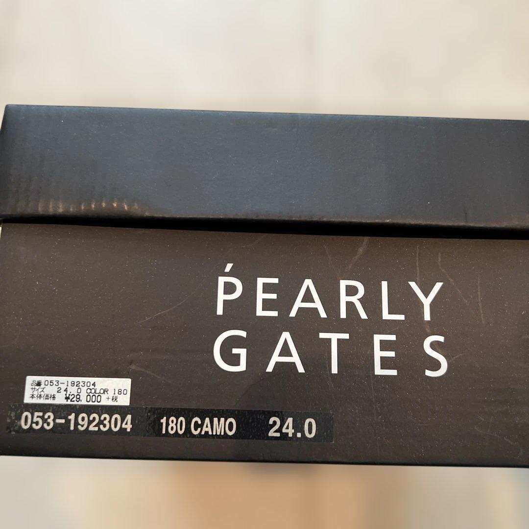 PEARLY GATES カモフラージュ ハイカットスニーカー　ゴルフシューズ