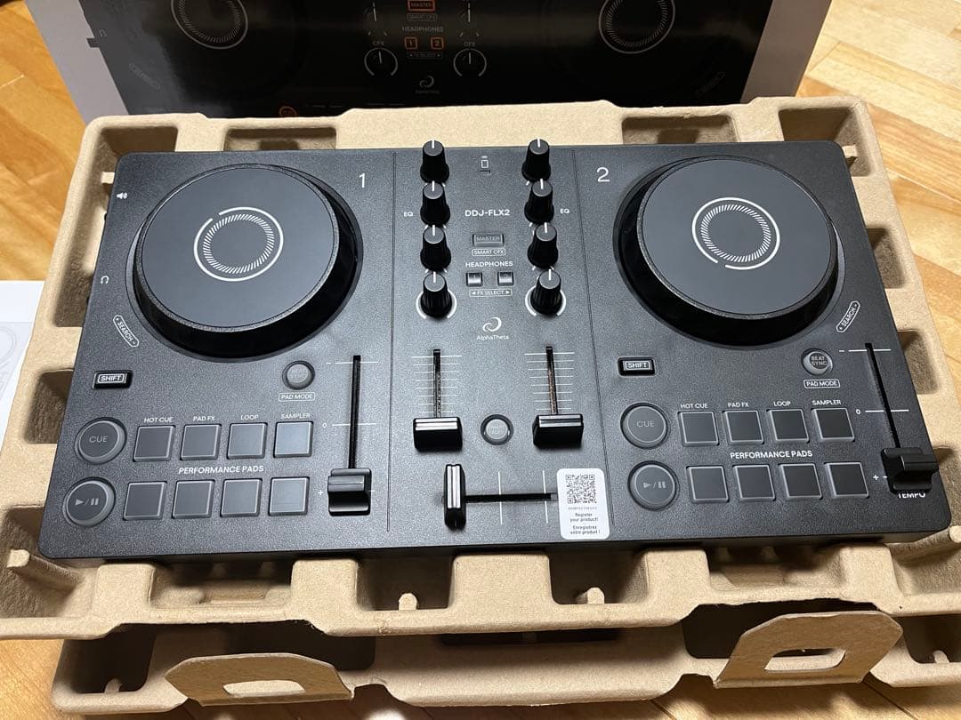 美品　DJコントローラー AlphaTheta DDJ-FLX2 使用頻度少ない