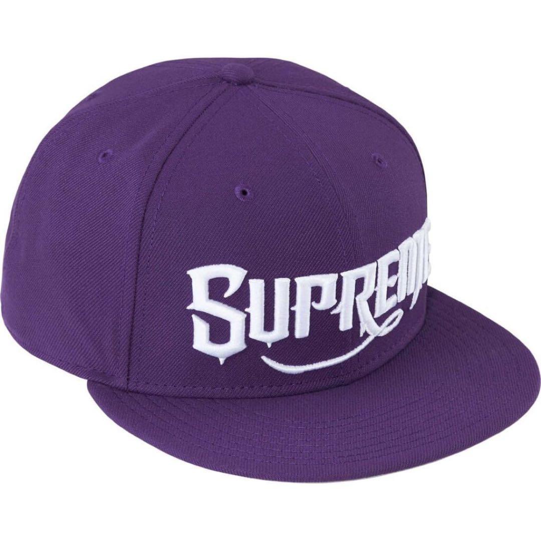 応援グッズ Supreme Mister Cartoon New Era Purple 2