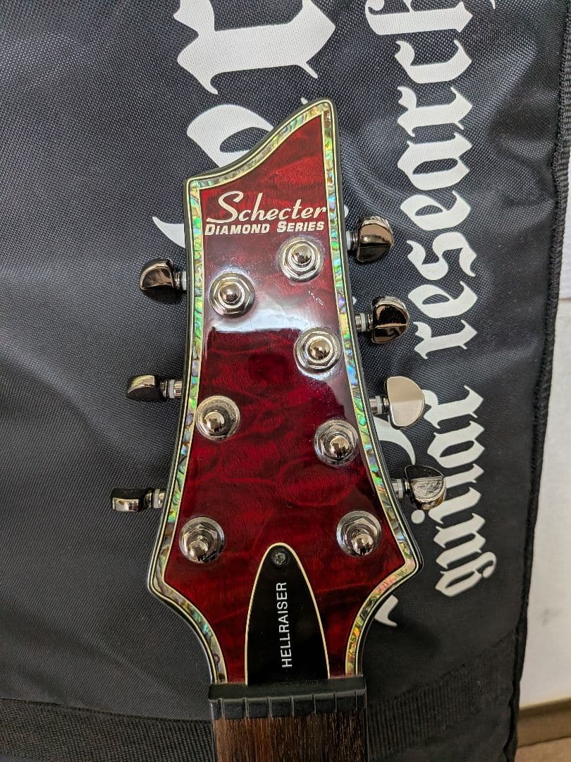 ギター Schecter C-7 HellRaiser [AD-C-7-HR](BCH)