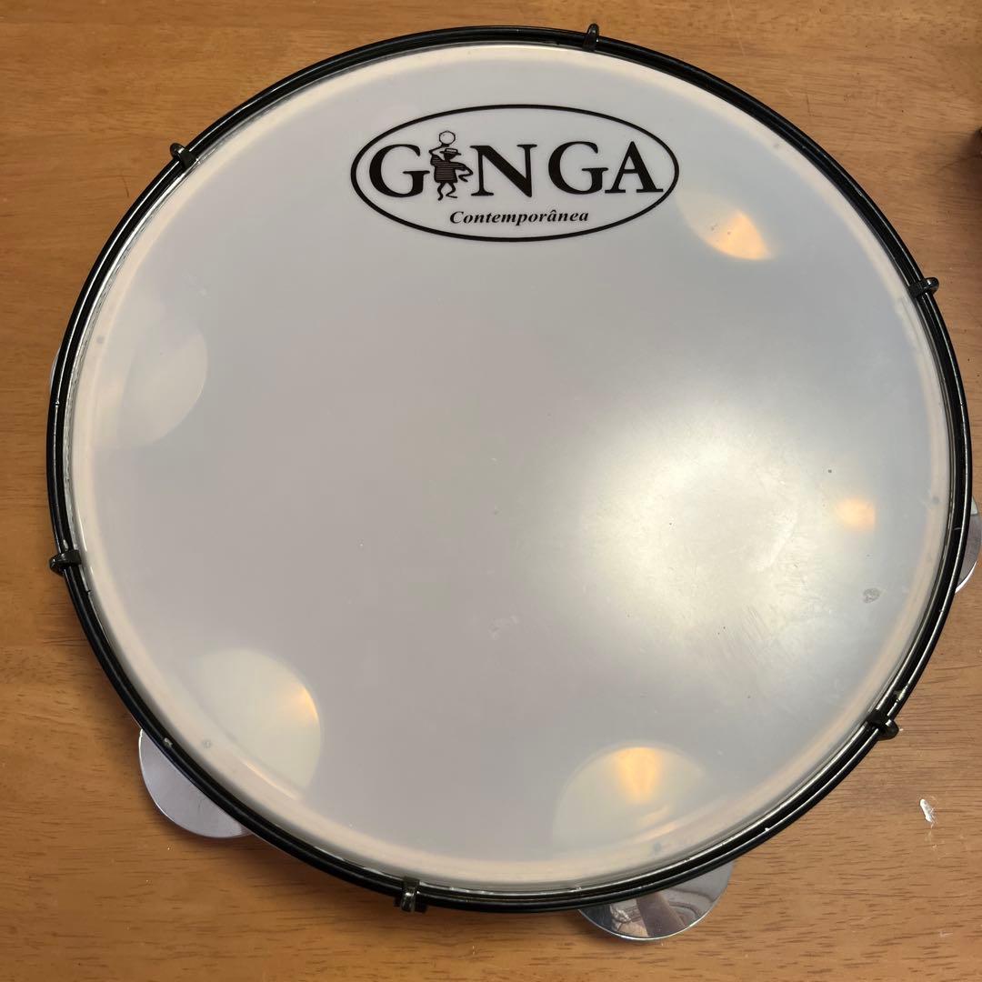 ビ*ン様 GINGA パンデイロ　PDG105N 直径約25cm