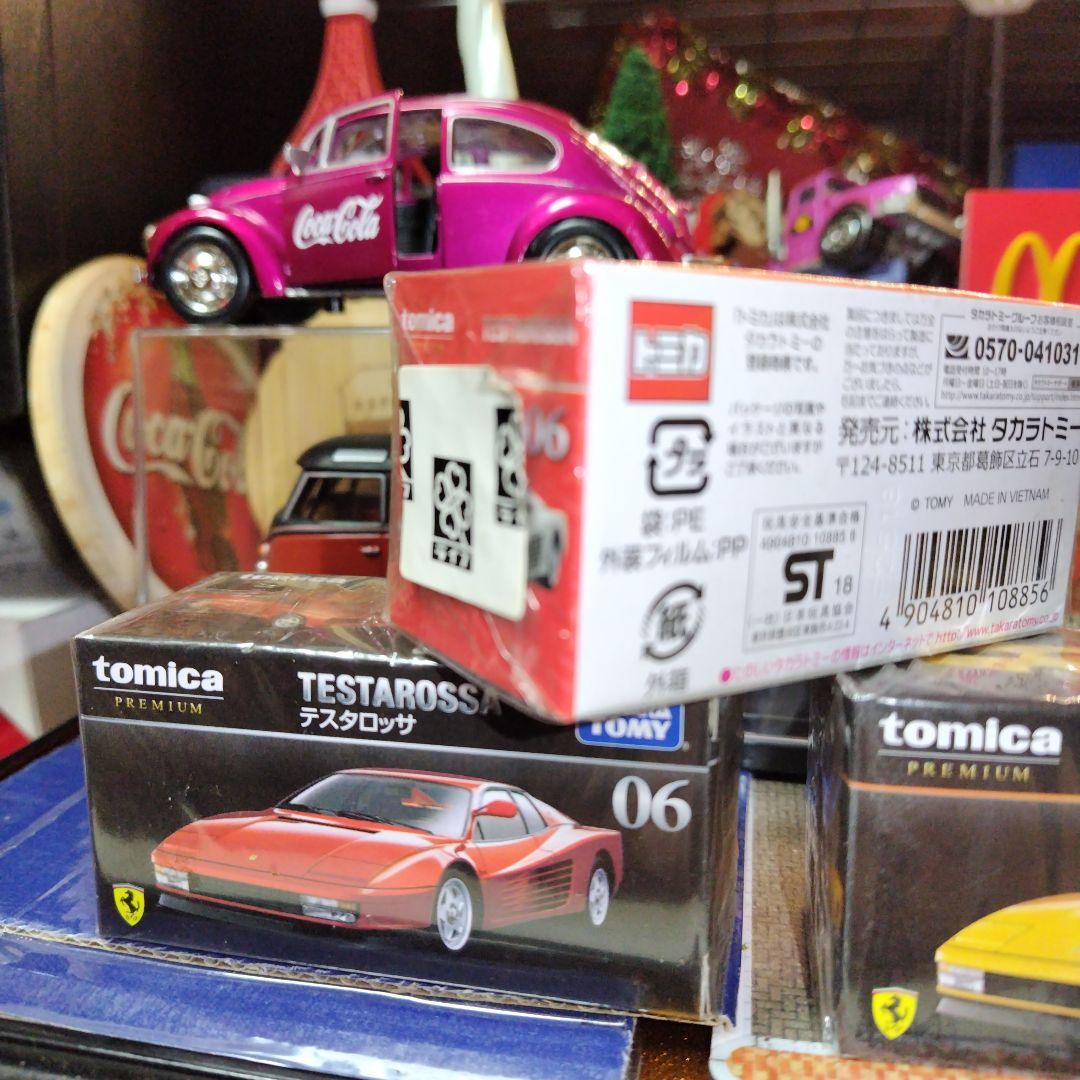 商品Ｎｏ.３７４９★ｔｏｍｉｃａ・ＰＲＥＭＩＵＭテスタロッサ＆ディスプレイセット