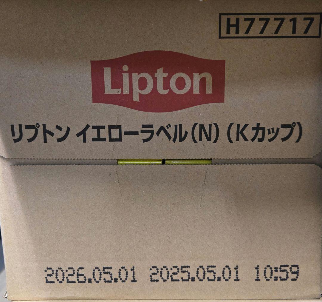 超お得商品～キューリグkカップ　リプトンイエローラベル　8箱セット
