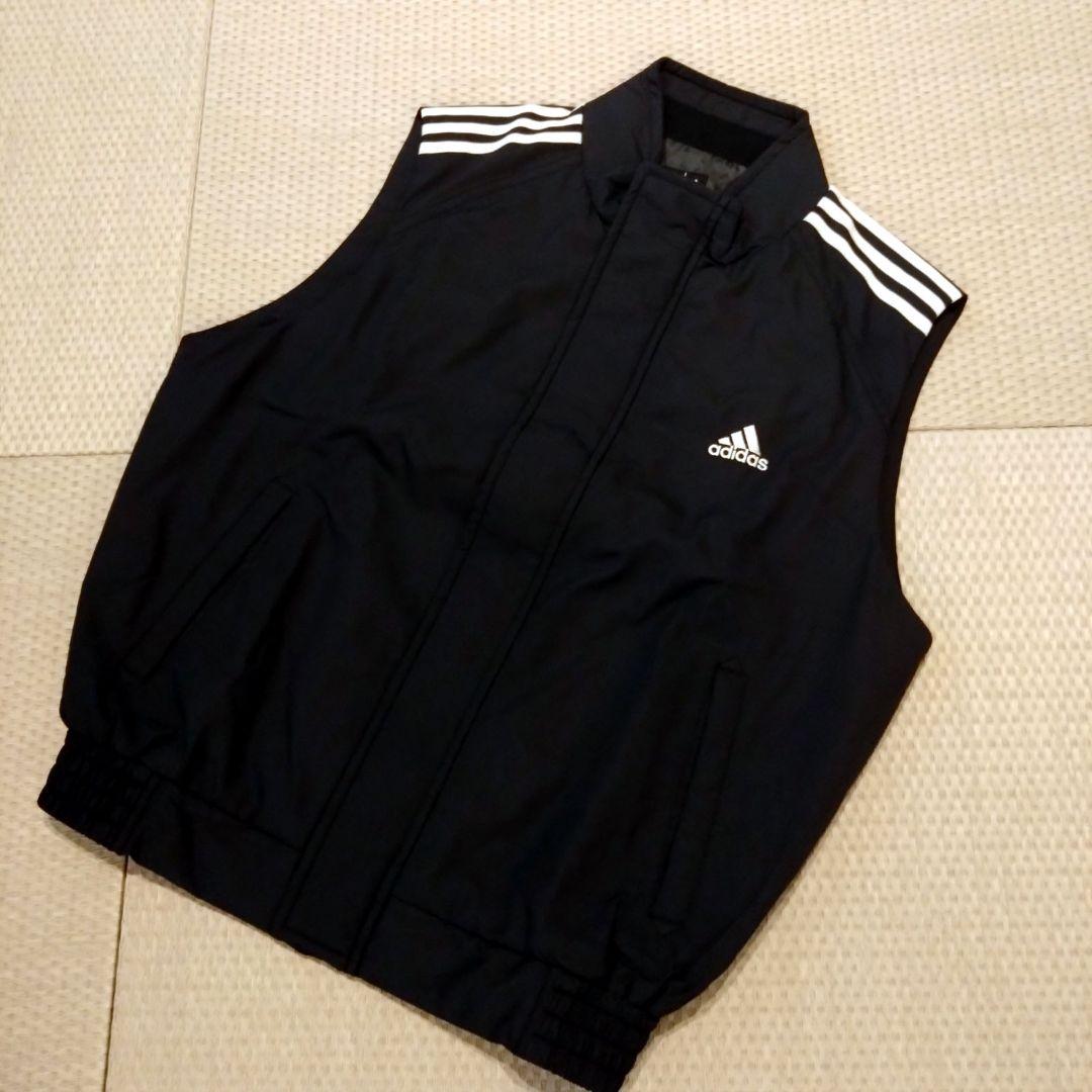 【美品】adidas（アディダス） ゴルフウェア ベスト＆パンツ セット／L
