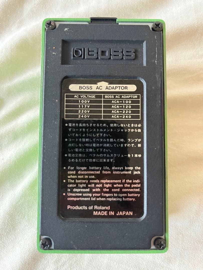 レ*ロ様 BOSS SUPER Phasor PH-2 1980年代 ヴィンテー