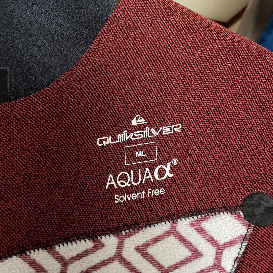 Quiksilver AQUAα® ML フルスーツ　4/3mm 未使用に近い