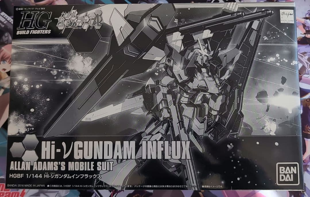 HGBF 1/144 Hi-νガンダムインフラックス 未組立品
