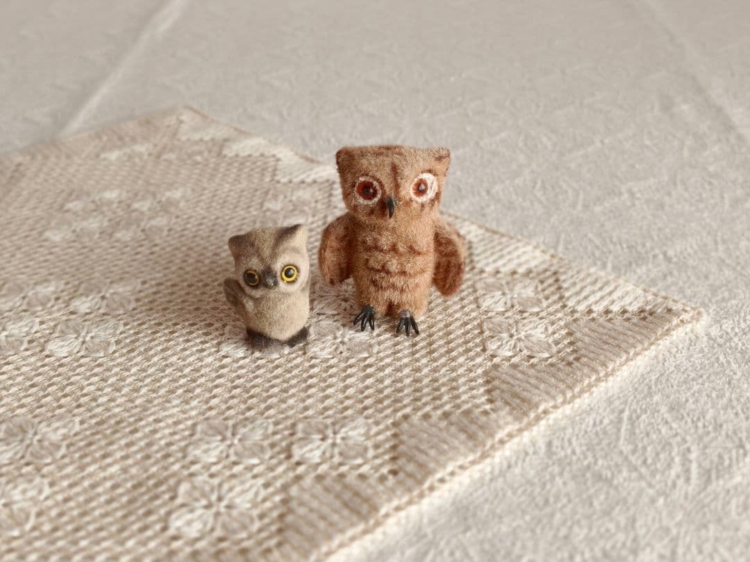 * vintage owls ❀ おちゃめな フクロウさん set