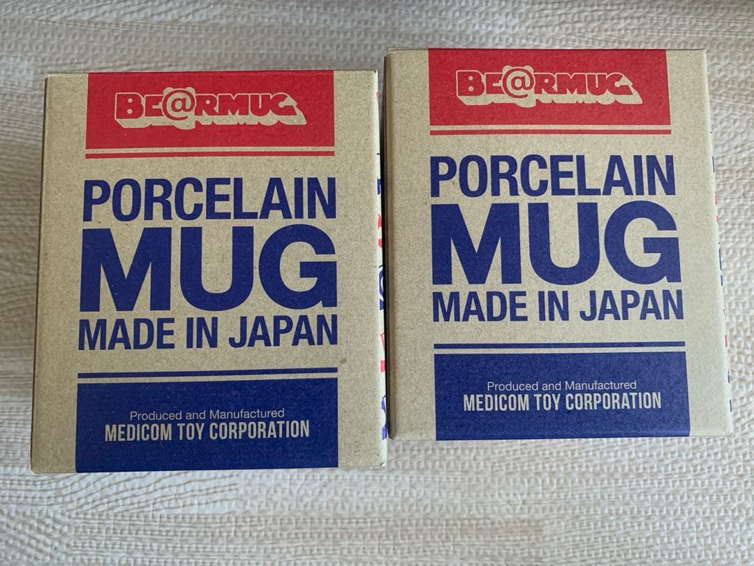 ベアブリック×PORTERポーターのコラボ　Mugカップセット