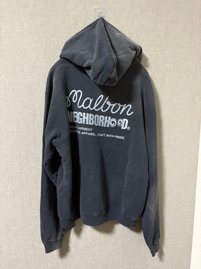 【NEIGHBORHOOD ✖️ MALBONコラボ】GOLFフーディ　Mサイズ