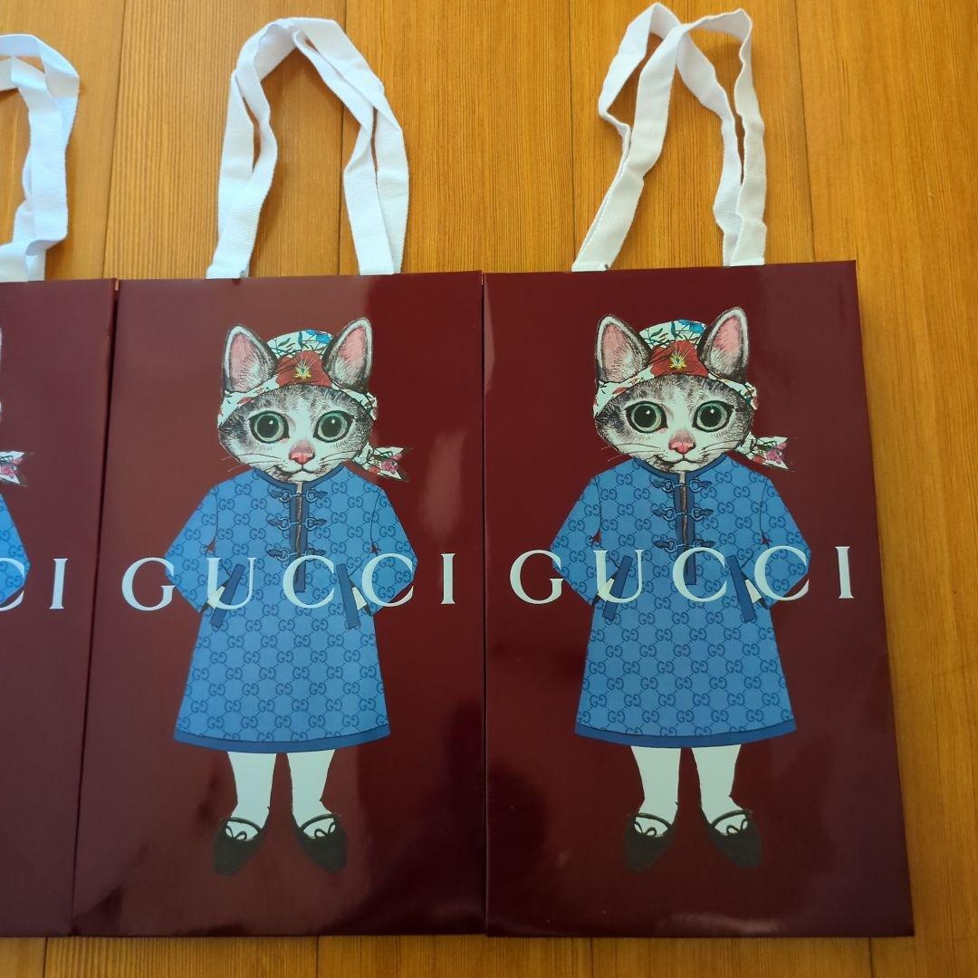 ◆新品 GUCCI ヒグチユウコ グッチ ショッパー 紙袋 3枚
