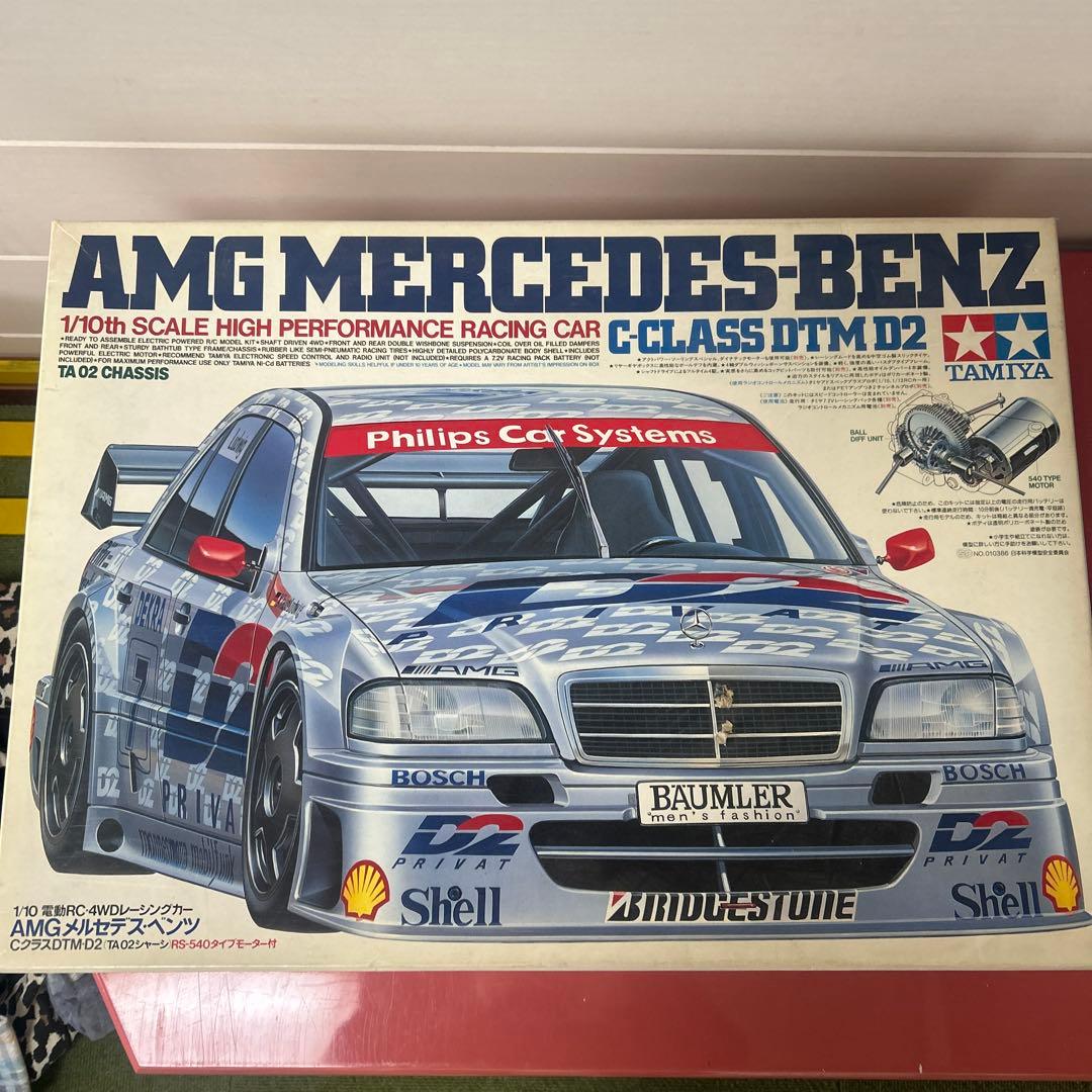 ホビーラジコン AMG MERCEDES BENZ C CLASS DTM02 1/10