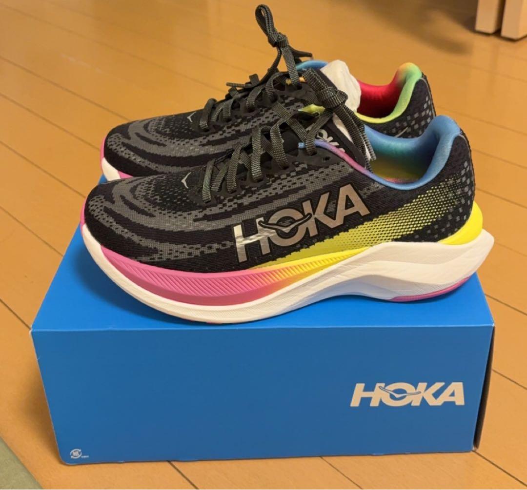 HOKA ランニングシューズ ／23.5cm／W MACH X