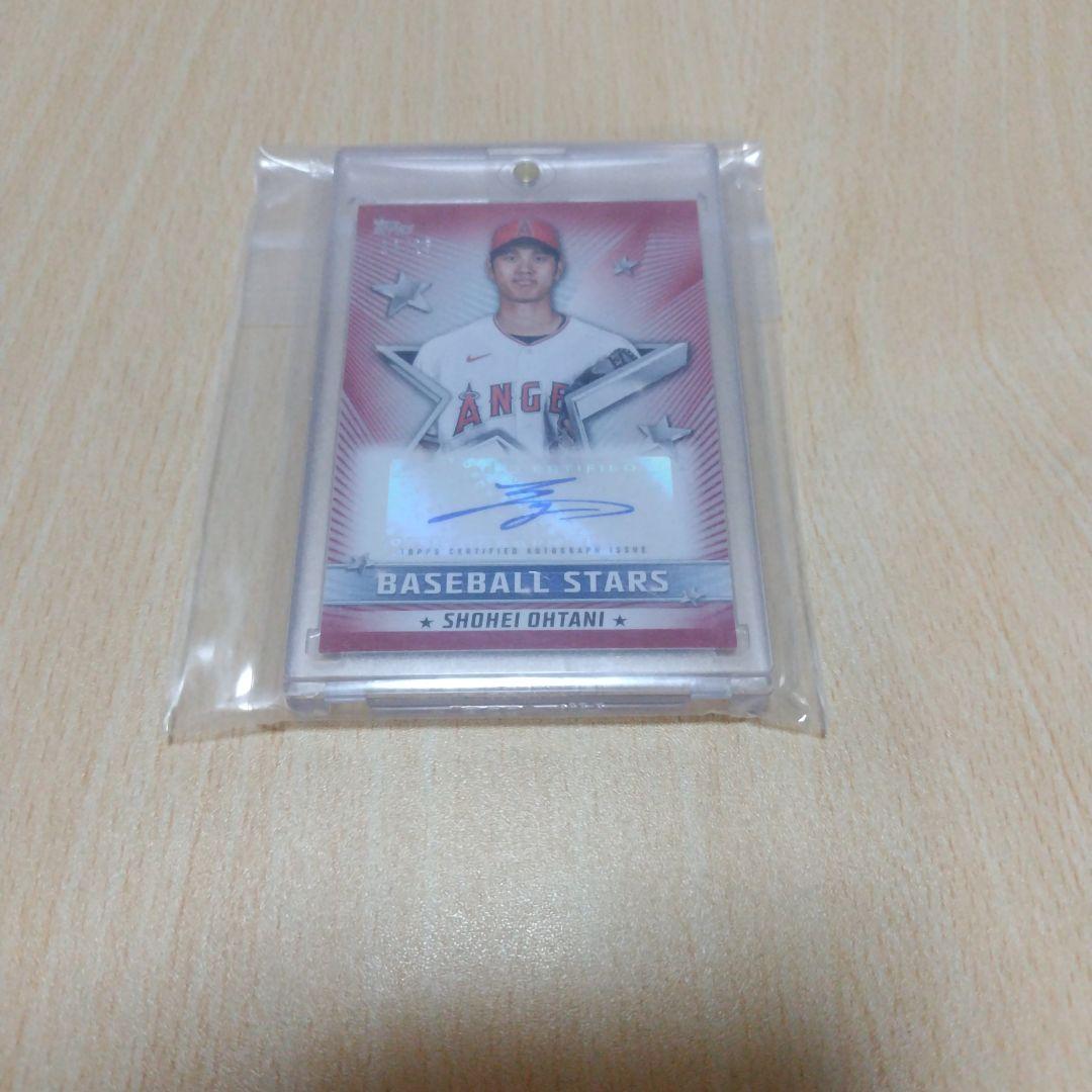 Topps 大谷翔平 25枚限定 直筆サインカード Auto 検 BBM