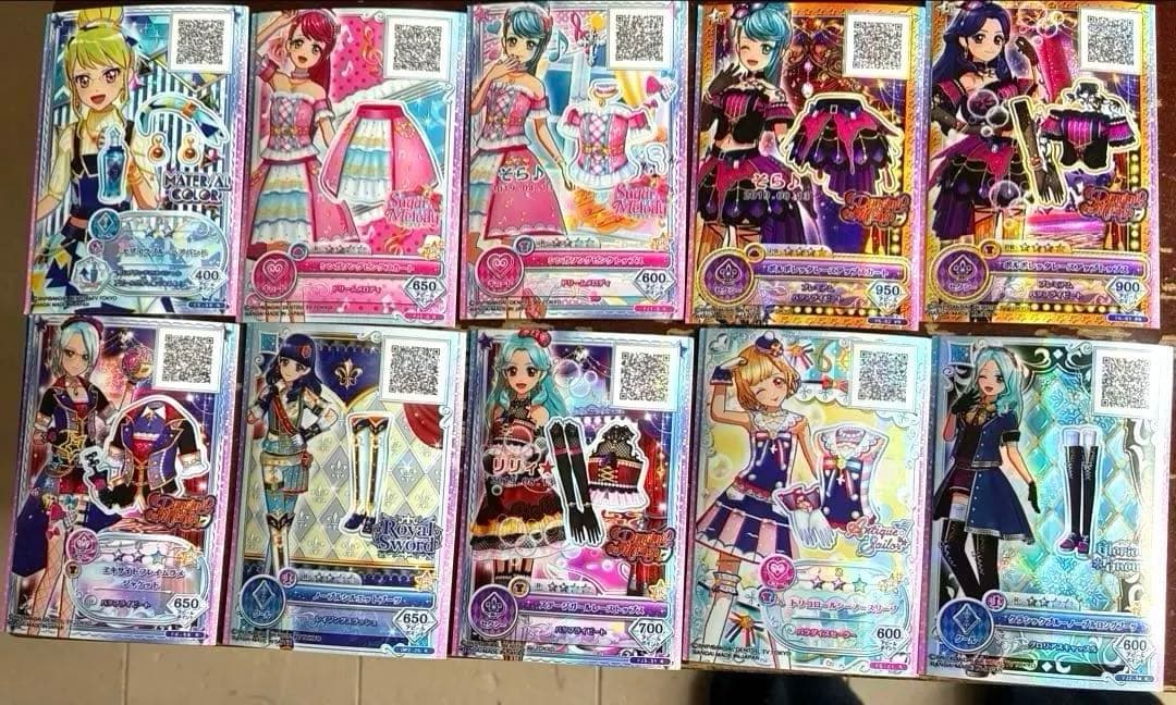 アイカツ カードセット まとめ売り　　プレミアムレアカード多数含み全294枚