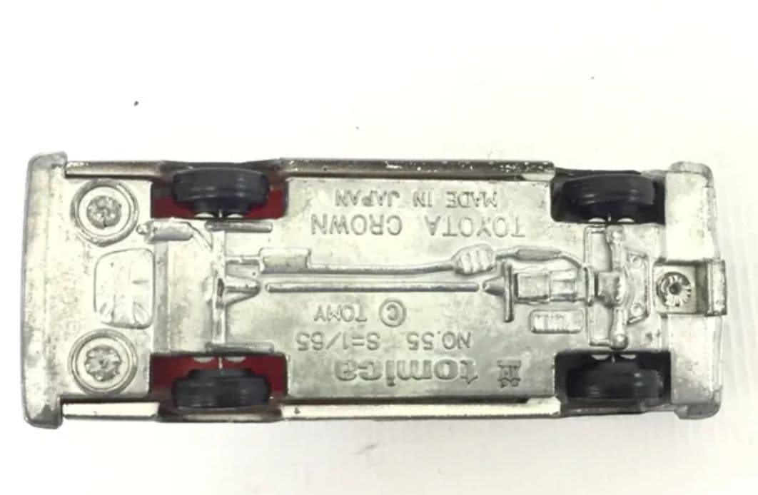 トミカ 日本製 No.55 トヨタ クラウン パトロールカー 黒箱