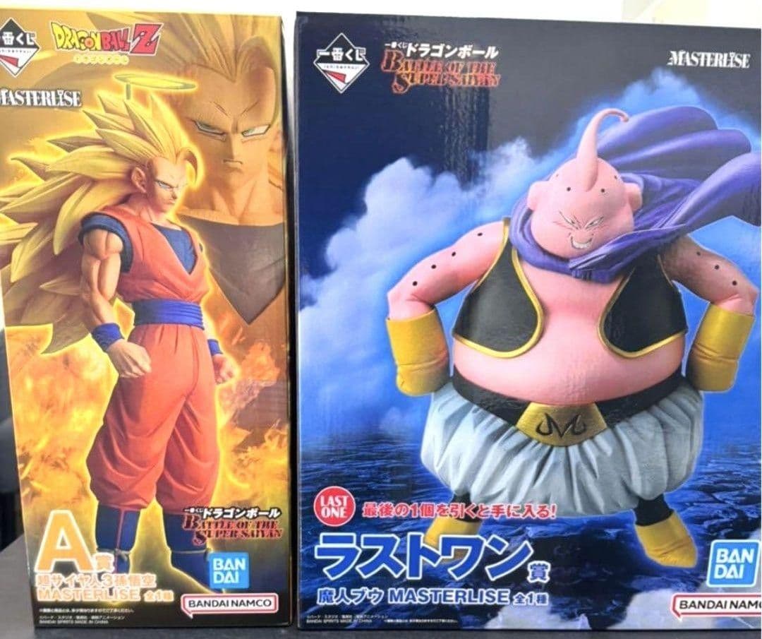 ドラゴンボール 一番くじ A賞 超サイヤ人3孫悟空 B賞 ラストワン賞 魔人ブウ