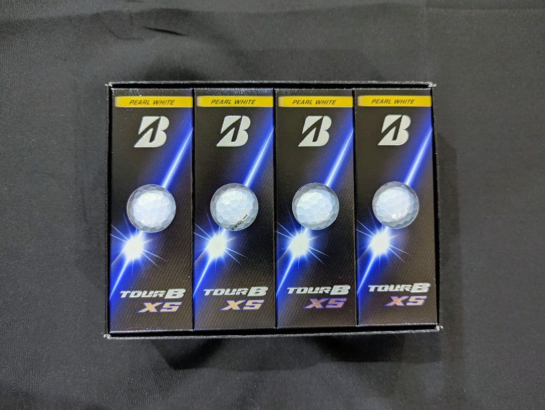 【6ダース72個・未使用・箱付】TOUR B XS パールホワイト 2026