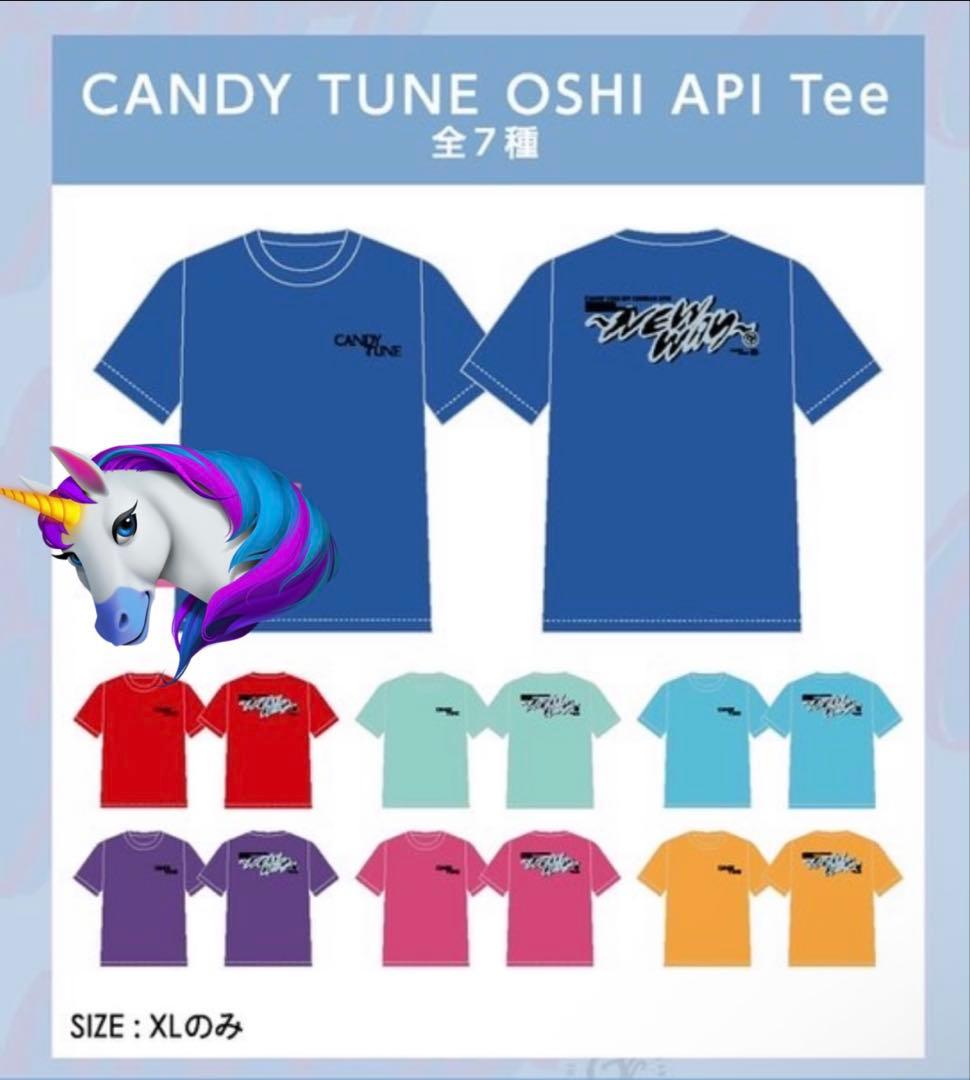 CANDY TUNE 福山梨乃 1stワンマン 推しアピTシャツ