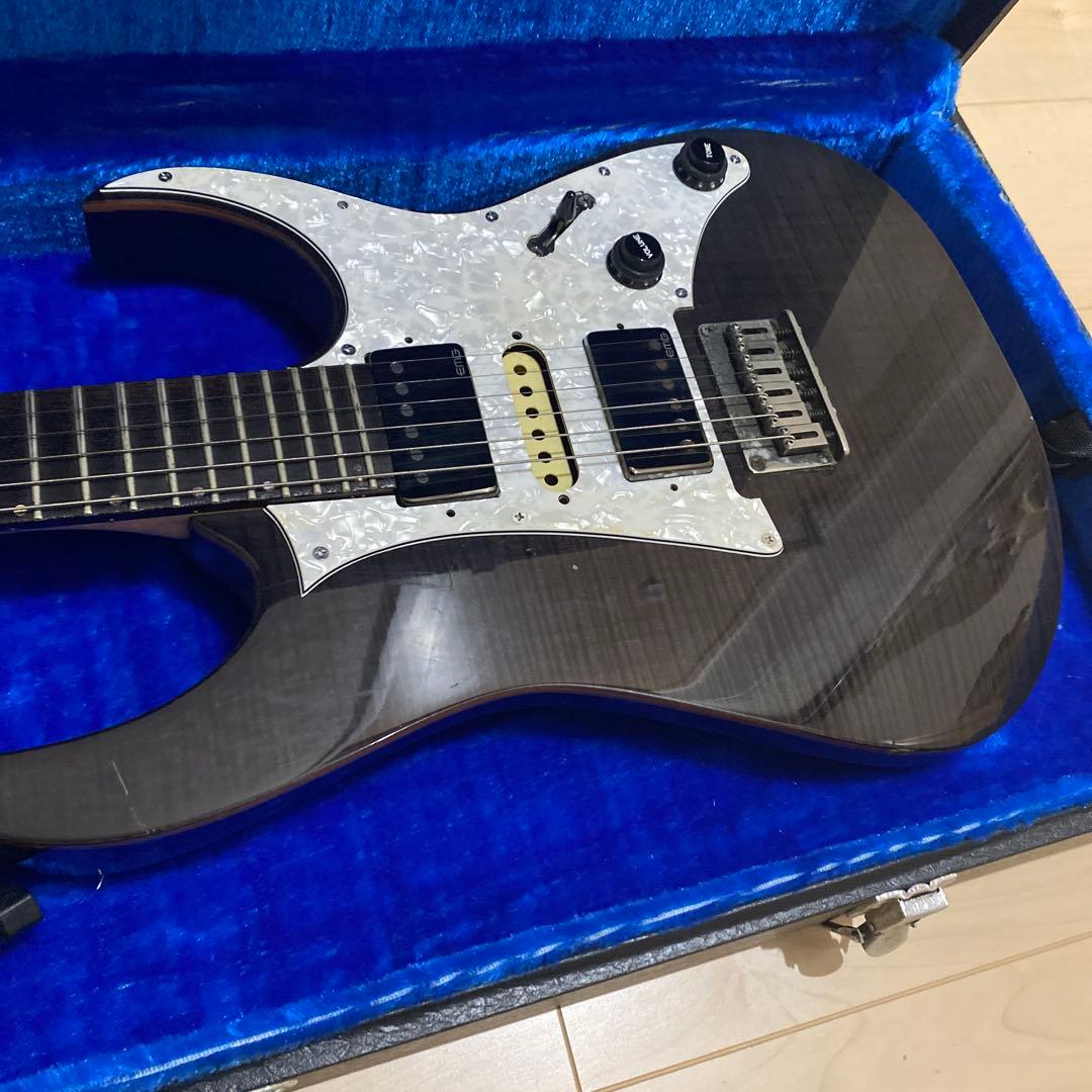 Ibanez RGシリーズ エレキギター　プレステージ　ストラップ(黒)付
