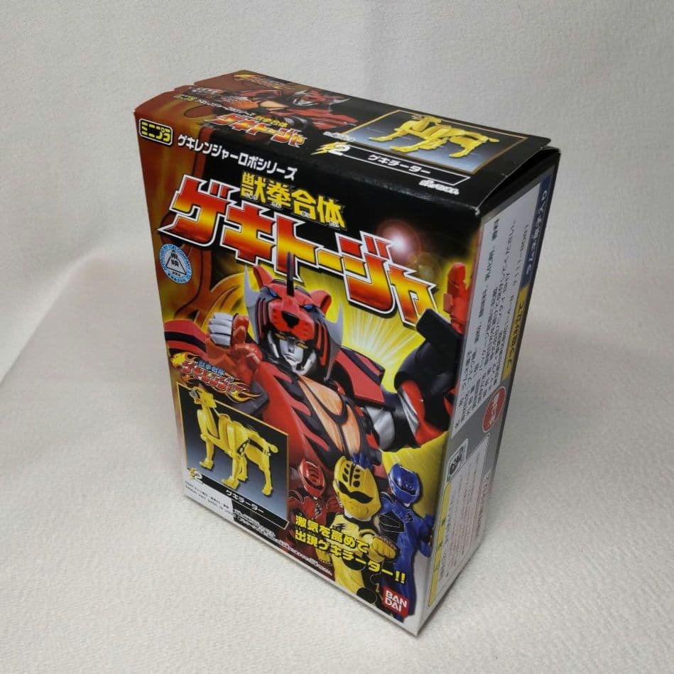 〈新品未組立て〉ミニプラ ゲキトージャ&ゲキバット ～獣拳戦隊ゲキレンジャー